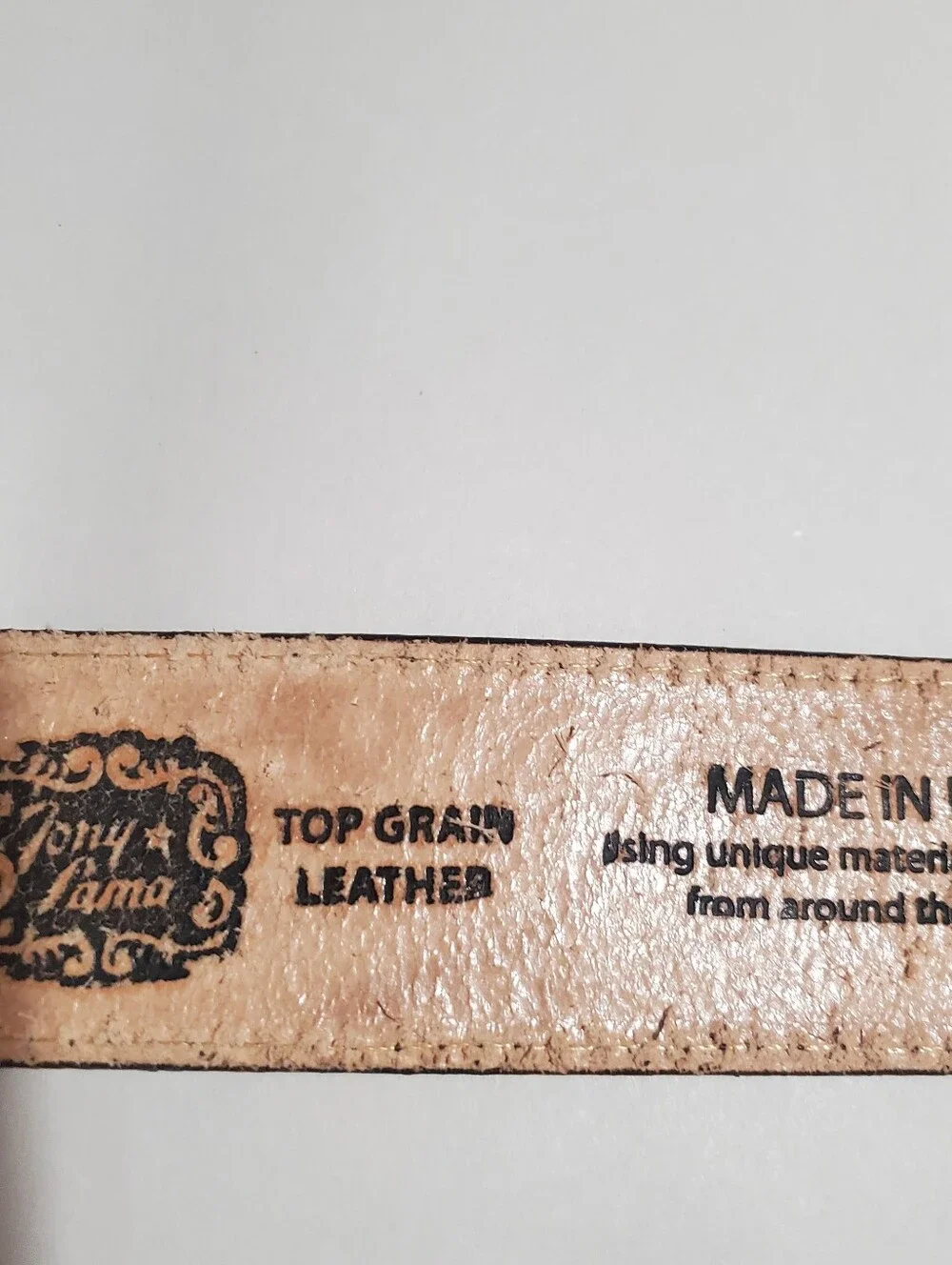 Tony Lama | Accessories | Tony Lama Tooled Leather Belt No Buckle Newer ...